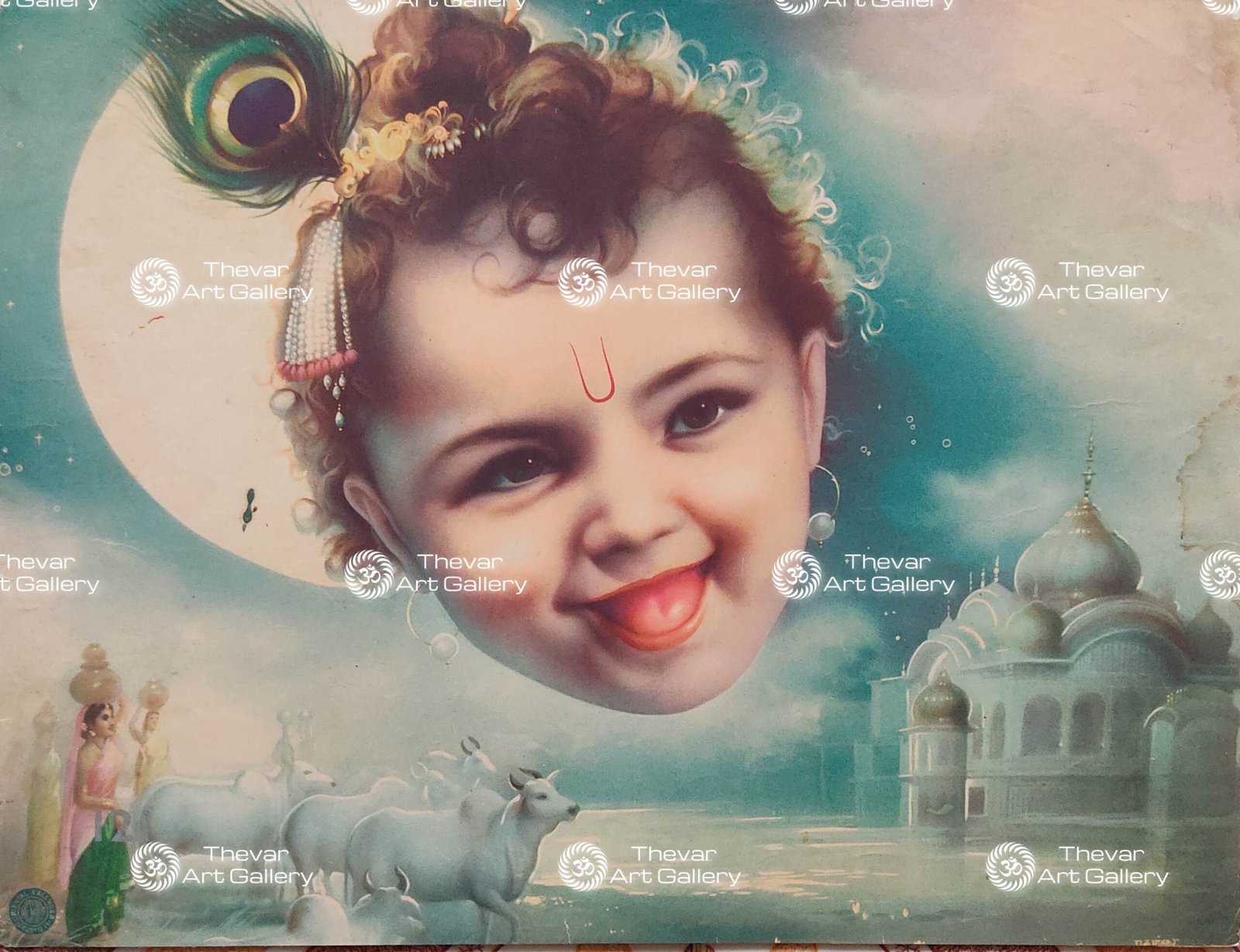 Baaby Krishna - Thevar Art Gallery