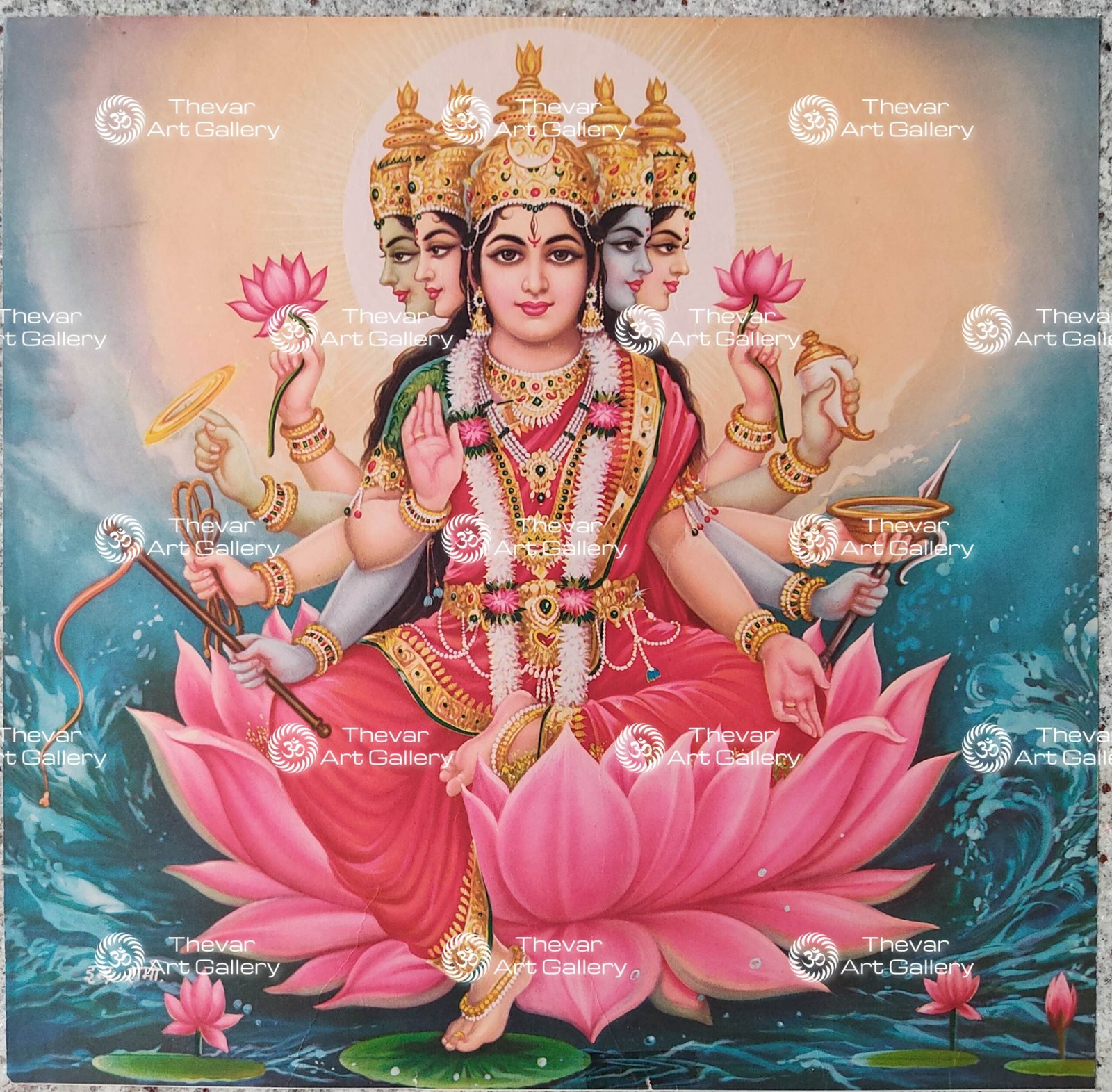 Gayatri devi - Thevar Art Gallery