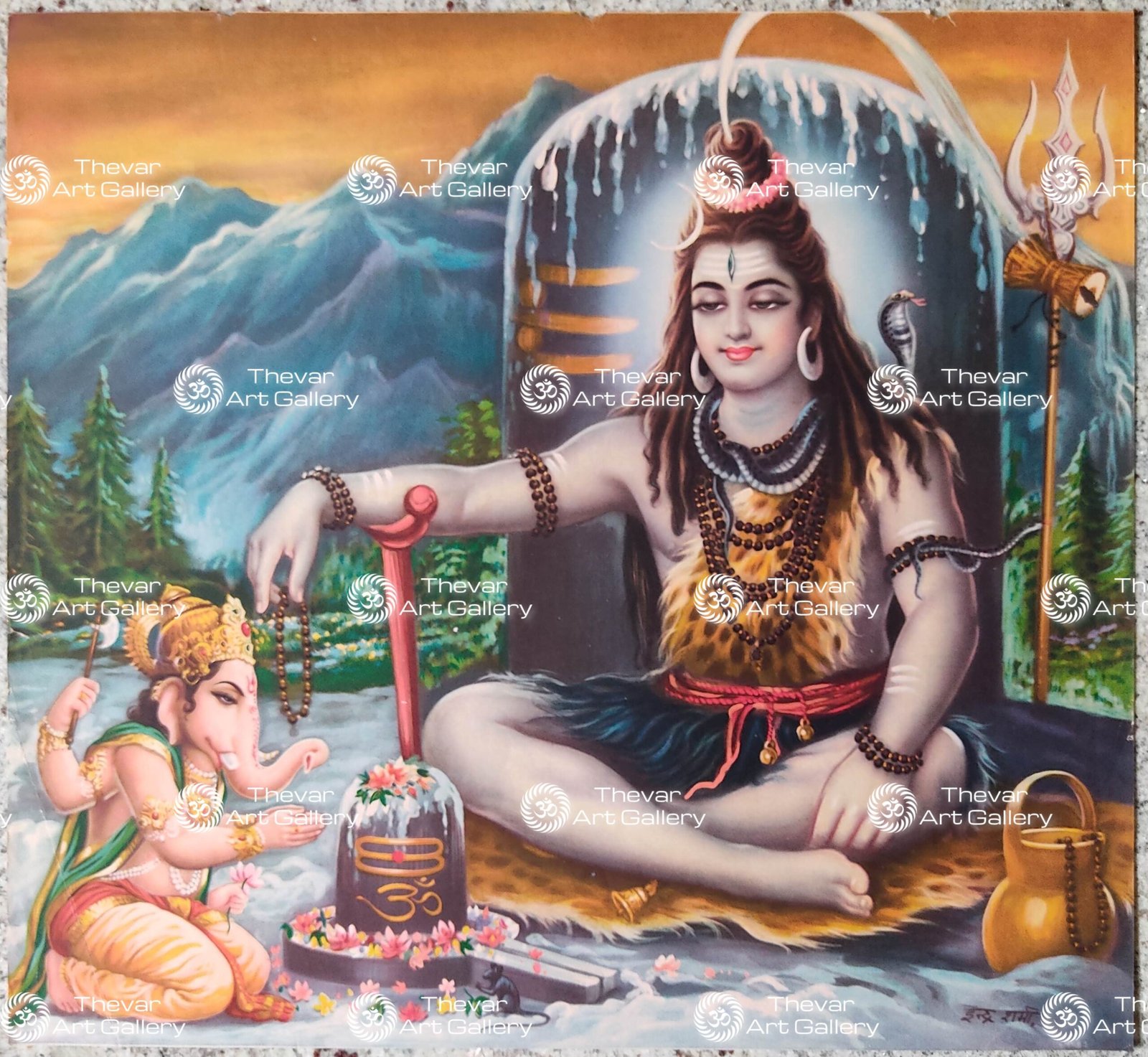Ganesh Linga Puaj | Shiva Linga Puja | Kangiten | Dazizaitian - Thevar ...