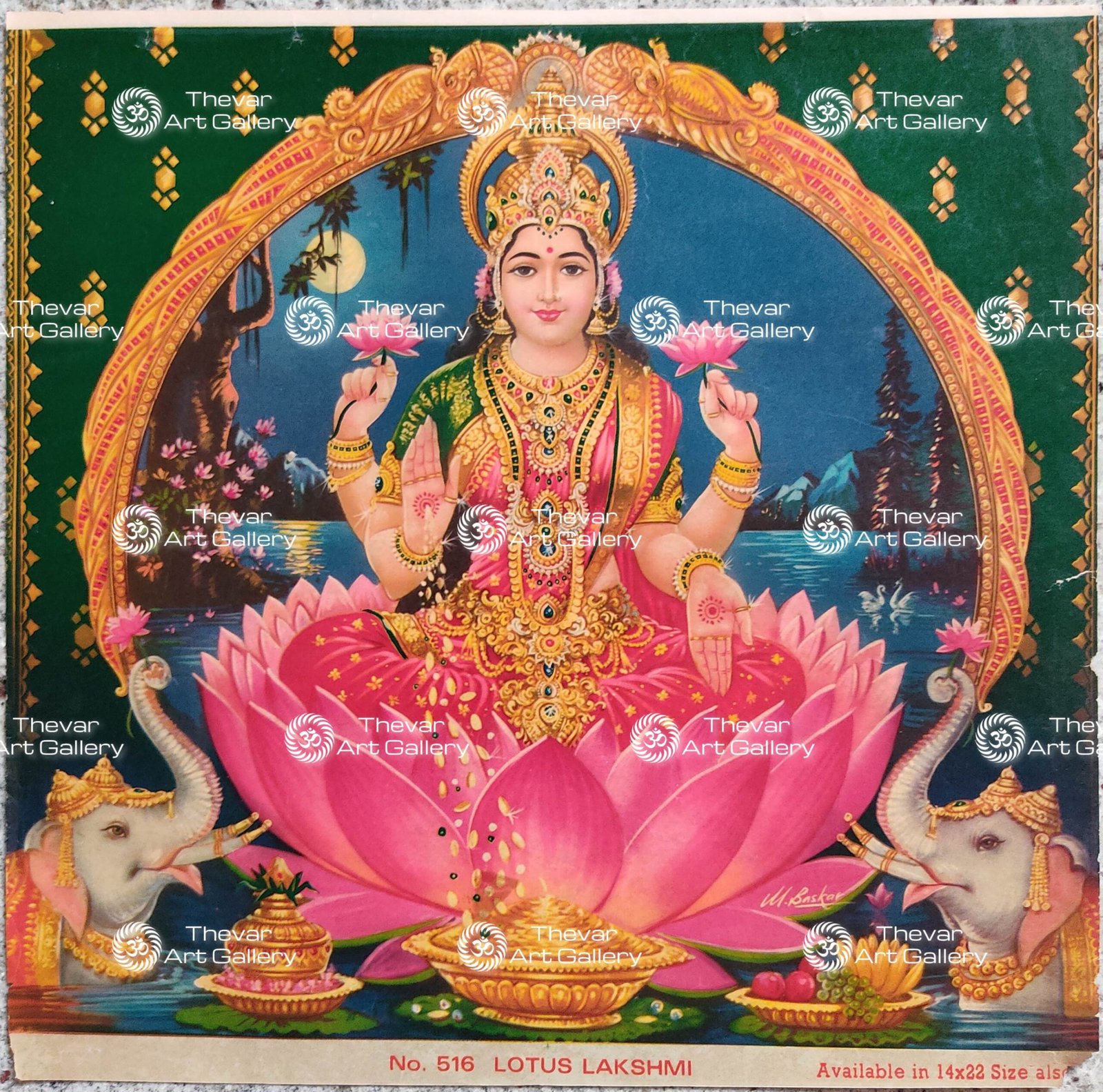 Lakshmi devi | Laxmi devi - Thevar Art Gallery