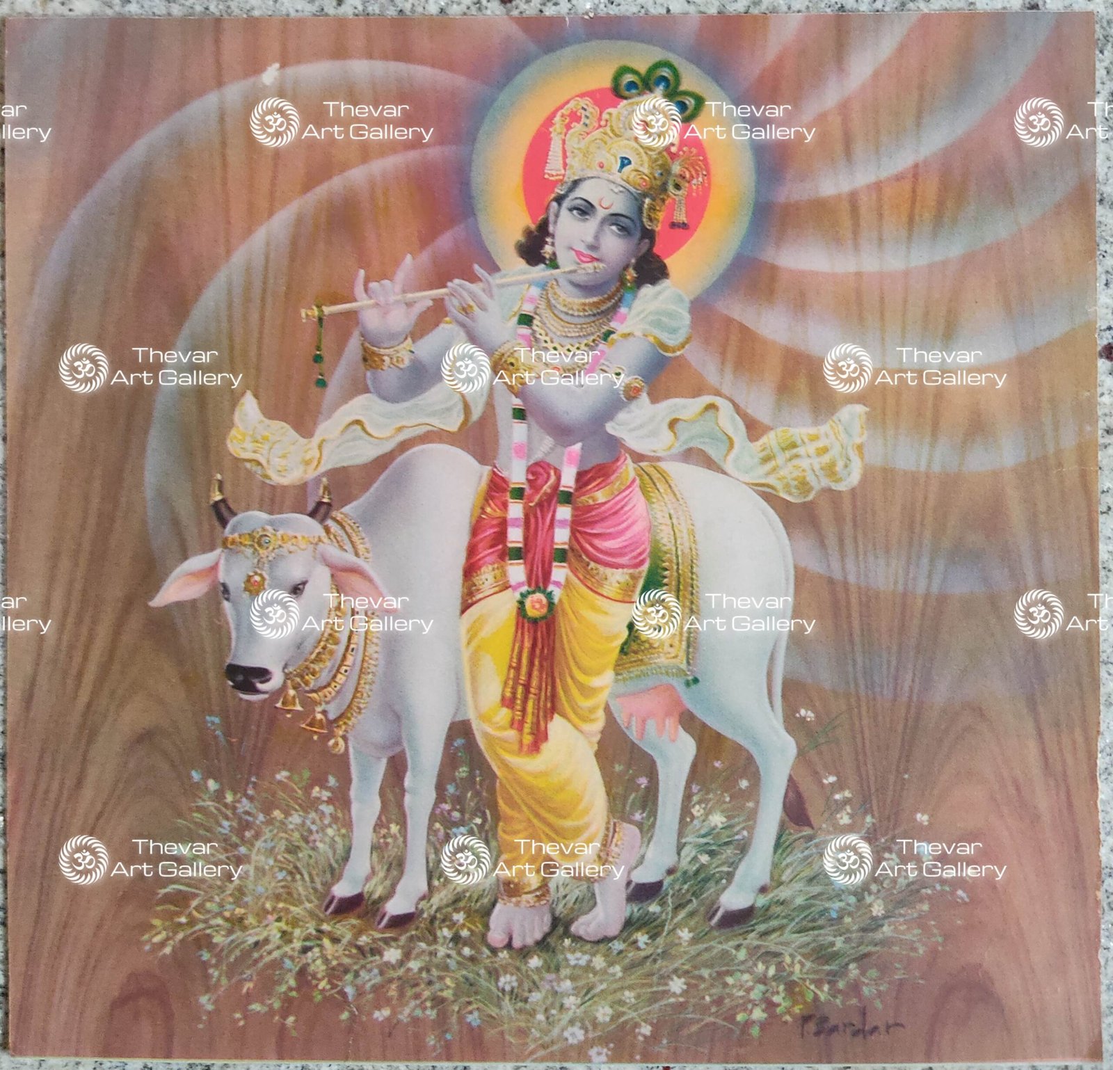 Gopala Krishna | Flute Krishna - Thevar Art Gallery