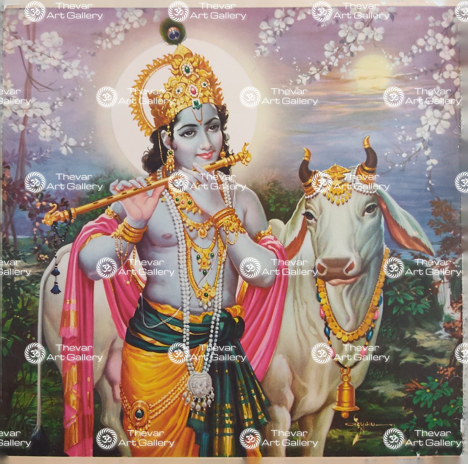 Gopala Krishna | Flute Krishna - Thevar Art Gallery
