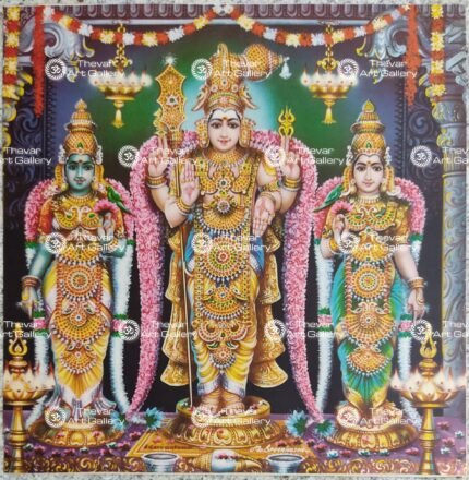 Sikkal Singaravelan | Murugan | Skanda - Thevar Art Gallery